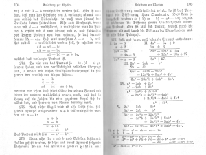 Vollständige Anleitung zur Algebra, von Leonard Euler