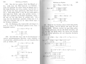 Vollständige Anleitung zur Algebra, von Leonard Euler