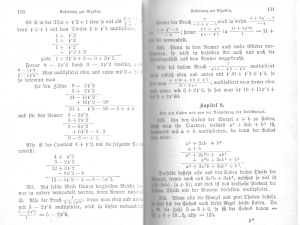 Vollständige Anleitung zur Algebra, von Leonard Euler