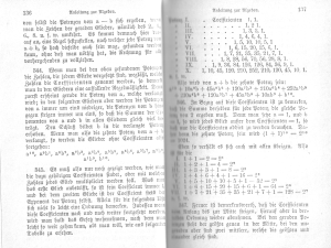 Vollständige Anleitung zur Algebra, von Leonard Euler