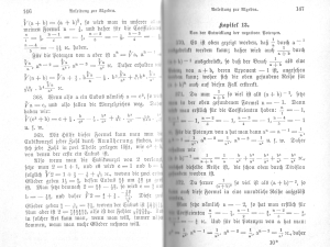 Vollständige Anleitung zur Algebra, von Leonard Euler